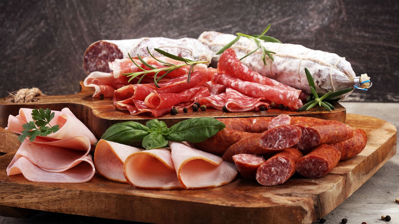 Wurst und Schinken im Zusammenhang mit Asthma